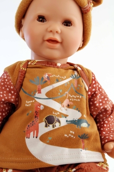 Biggis-Einkaufswelt - Schildkröt Schnullerbaby Lenchen 37 cm, braune Augen